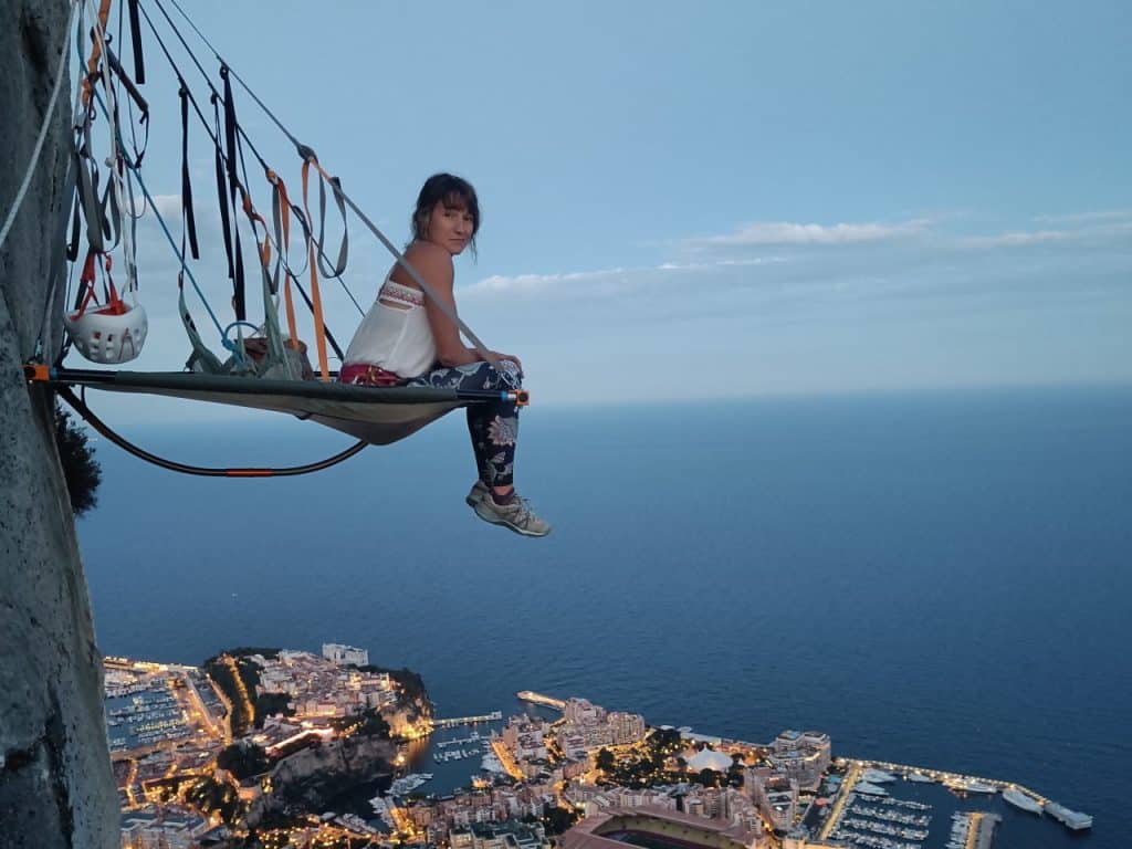 Portaledge sunset experience - Columbus Monte-Carlo